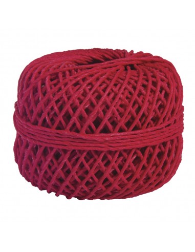 Cordon Déco en Coton "Rouge" - Ø 1 mm - 20 m